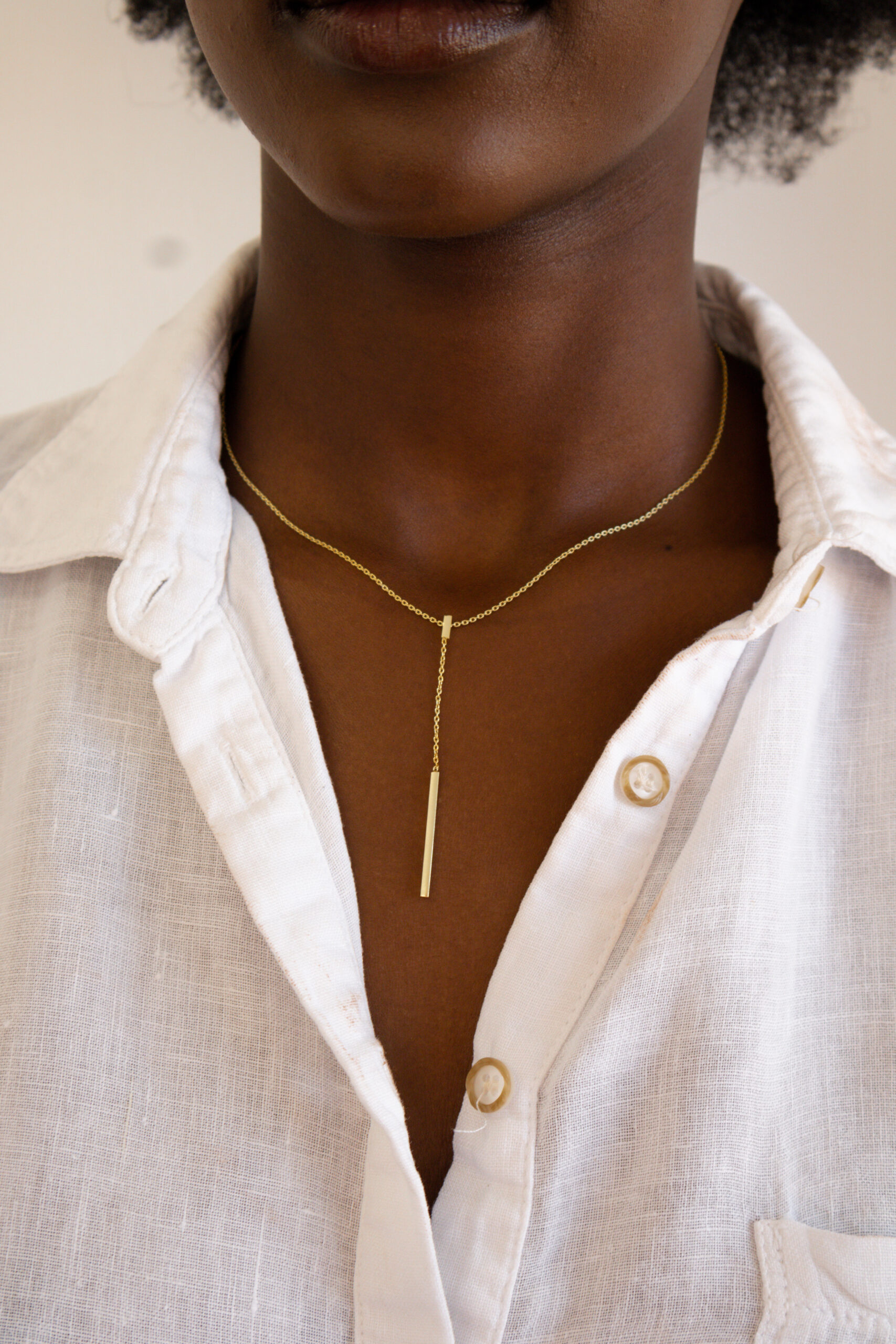 Sliding Y-Necklace – Bijouled
